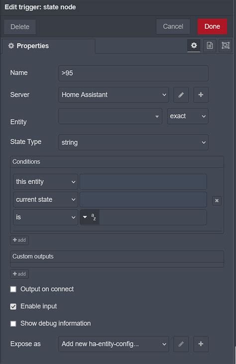 Node Red Value Change From Low Value To High Er Value Node RED