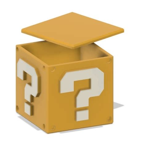 Mario Question Block Etsy