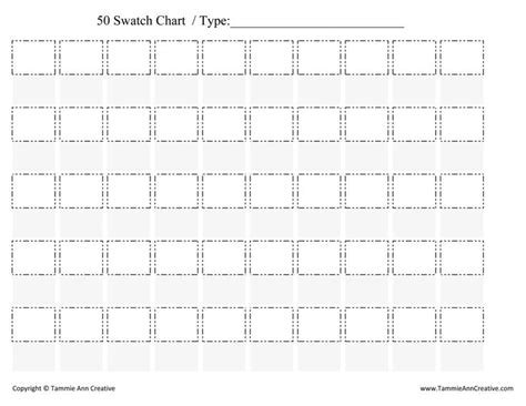 Tammie Ann Creative Swatch It Swatch Adult Coloring Supplies