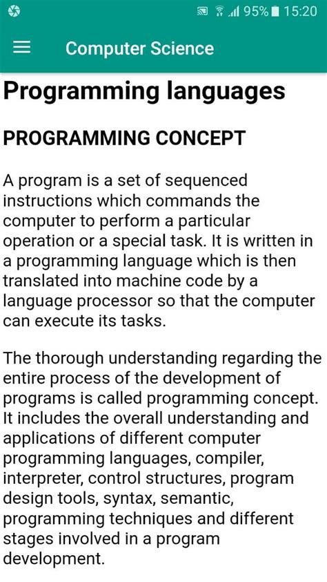 Neb Class 11 Computer Science Notes Offline Apk For Android Download