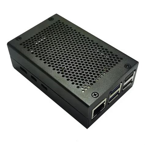 Raspberry Pi 5 Case Raspberry Pi 5 Aluminum Case Metal Enclosure For