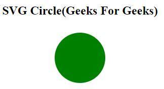 Difference Between SVG And HTML 5 Canvas GeeksforGeeks