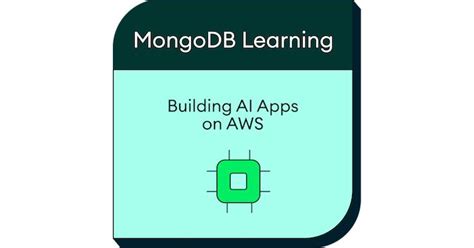 Simon Hill On Linkedin Building Ai Apps With Mongodb On Aws Was Issued