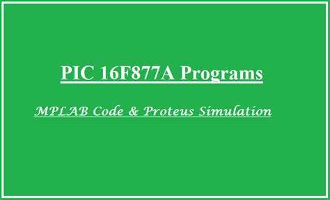 Stepper Motor Interfacing With Pic16f877a Pic Programming Proteus Simulation Mplab C Coding