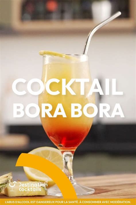 Recette Cocktail Sans Alcool Bora Bora Destination Cocktails Vidéo