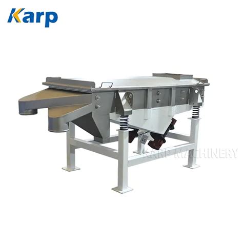 Particles Pellets Classifier Separator Vibrating Screen Machine Linear Vibration Sieve