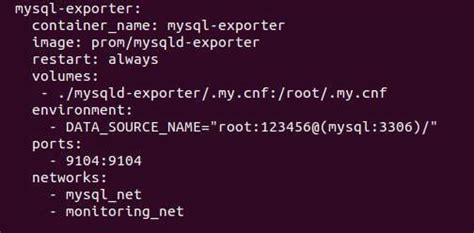 Why I Cant Monitor Mysql With Mysqld Exporter Mysql Exporter Have Up