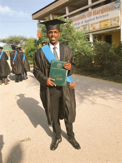 Khadar Nouh On Linkedin Its “graduation” Day I Am So Happy To Finally Be Here Today I Am