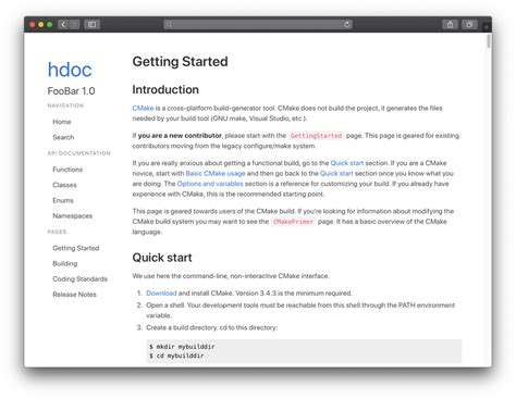 Hdoc The Modern C Documentation Tool