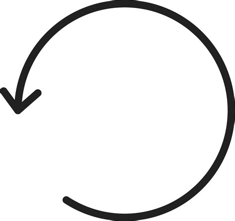 Rotate Line Icon 7316645 Vector Art At Vecteezy