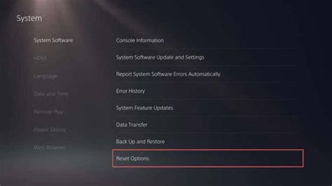 How To Reset Your PS To Factory Settings