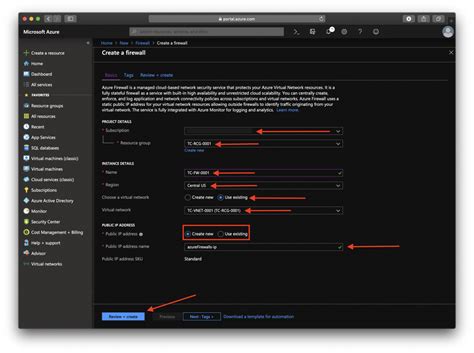 how to deploy an azure firewall and configure application rules
