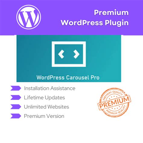 Wp Carousel Pro Carousel Slider And Gallery Plugin Lifetime Updates Latest Version Shopee