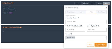 Runtime Query Parameters Documentation And Support Knowi