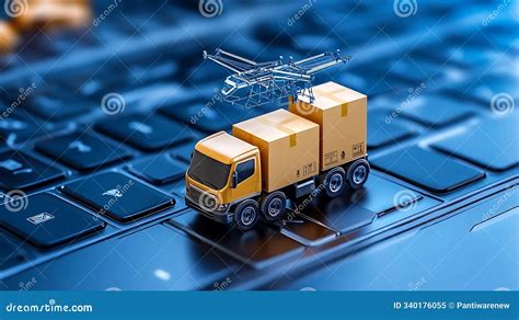 Optimize Data Driven Logistics With Innovative Shipping Ideas Stock