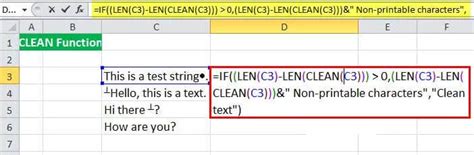 Clean In Excel Formula Examples How To Use