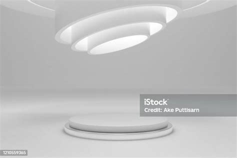 3d 렌더링 추상기하학적 배경 최소한의 기본 모양 현대 모형 빈 템플릿 빈 쇼케이스 상점 디스플레이 0명에 대한 스톡 사진 및 기타 이미지 Istock