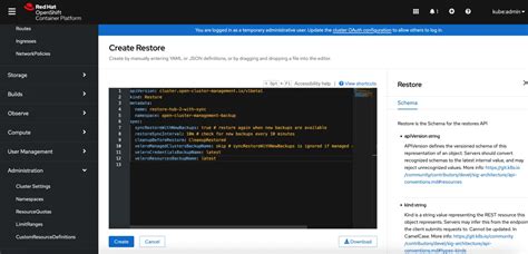 Backup And Restore Hub Clusters With Red Hat Advanced Cluster