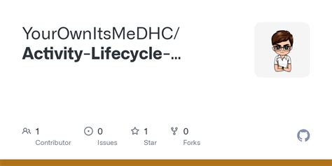 GitHub YourOwnItsMeDHC Activity Lifecycle Android App