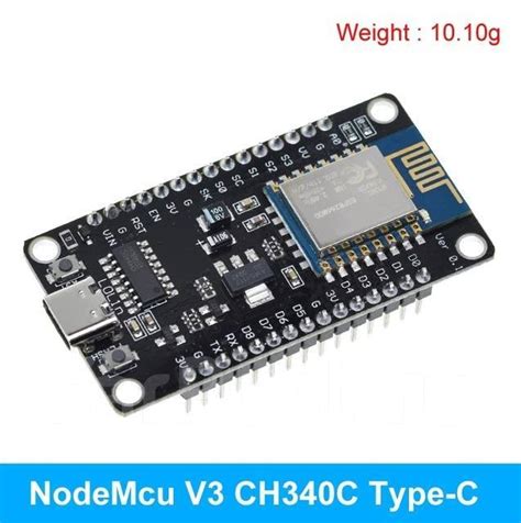 Модуль Esp8266 Nodemcu V3 Lua с Wi Fi Ch340 Iot Type C для Arduino