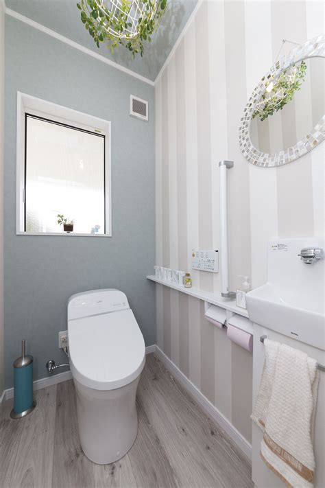 壁クロス右｜サンゲツ Sg 5807 トイレ 壁紙 おしゃれ トイレ おしゃれ バスルームのデザイン