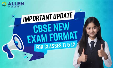 Important Update Cbse New Exam Format For Classes 11 And 12 Allen Important Update Cbse New Exam Format For Classes 11 And 12 Allen