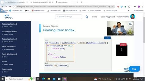 Vamshi Krishna G On Linkedin Day128 Ccbp Nxtwave Objects Json Dommanipulations