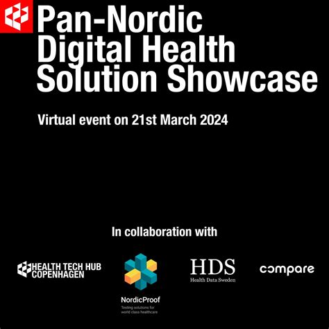 Pan Nordic Digital Health Solution Showcase Nordic Proof