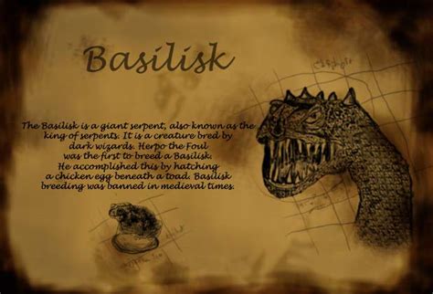 Basilisk By Hpmythicalcreatures On DeviantArt