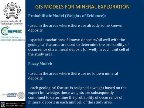 Ppt Structure Of A Model For Mineral Resource Potential Mapping Powerpoint Presentation Id