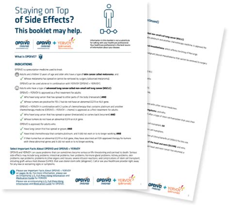 Opdivo® Side Effects Opdivo® Nivolumab