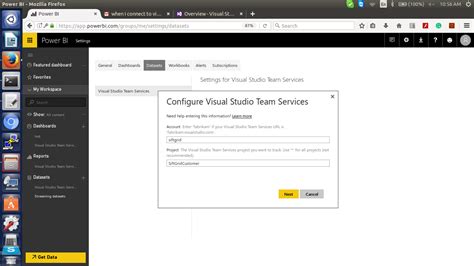 How To Get Data From Team Foundation Server Tfs Microsoft Fabric Community