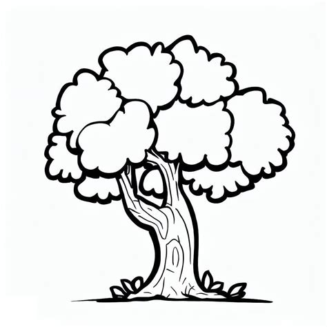 coloriage un arbre télécharger et imprimer gratuit sur coloriageenfant