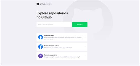 Github Anaalicefiggithubexplorer Github Explorer Projeto