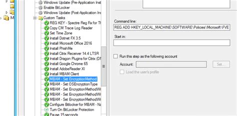 Pre Provision Bitlocker Full Disk Encryption With Mbam In Mdt Or Sccm