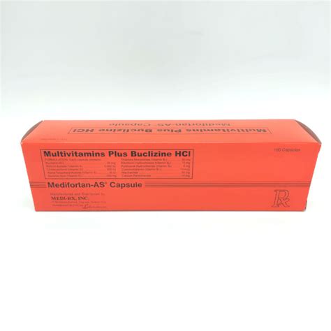 Medifortan As Capsule 100s Lazada Ph