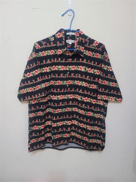 Pierre Cardin 皮爾卡登 韓國製 夏威夷襯衫223旋轉生日慶 他的時尚 上衣與西裝 T恤、polo衫在旋轉拍賣