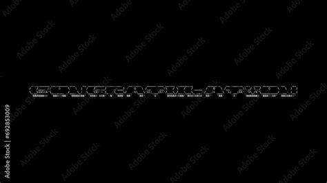 Congratulation Ascii Animation Loop On Black Background Ascii Code Art