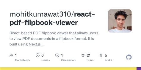 Github Mohitkumawat310react Pdf Flipbook Viewer React Based Pdf
