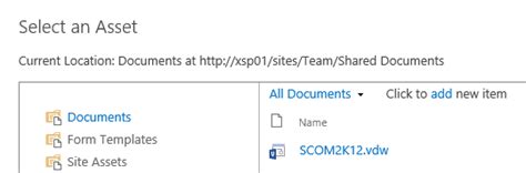 Installing Scom 2012 Visio Dashboards In Sharepoint 2013 Scom