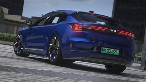 2023 Geely Zeekr 001 Ev Add On Fivem Template Gta5