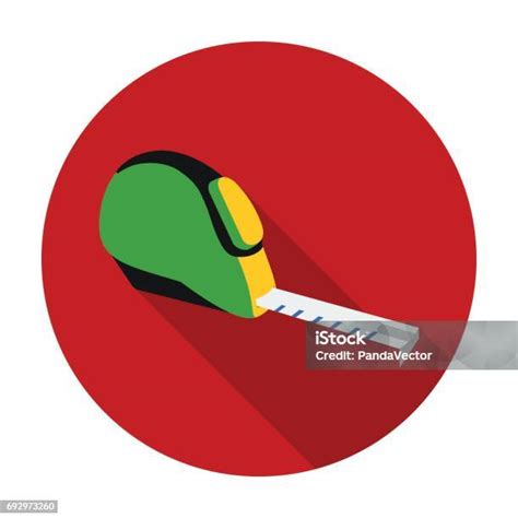 흰색 배경에 고립 된 평면 스타일에 줄 자 아이콘 구축 하 고 기호 주식 벡터 일러스트 레이 션을 복구 합니다 0명에 대한 스톡 벡터 아트 및 기타 이미지 Istock