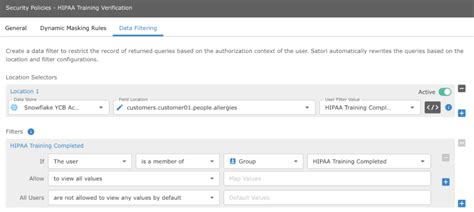 Hipaa Compliance Through Data Access Control