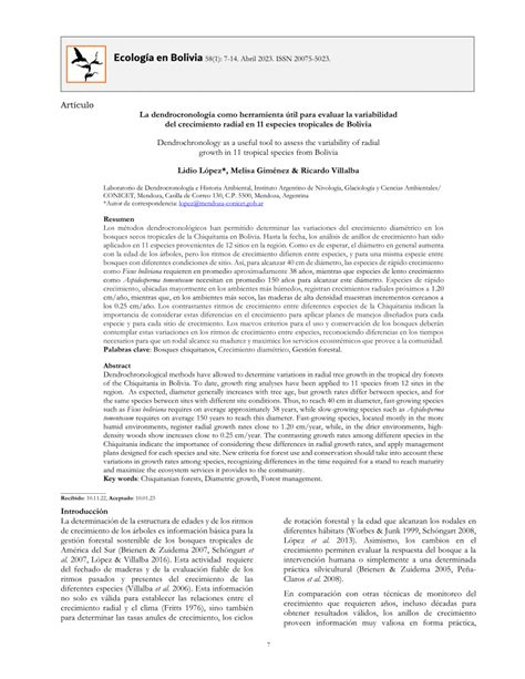Pdf Dendrochronology As A Useful Tool To Assess The Variability Of
