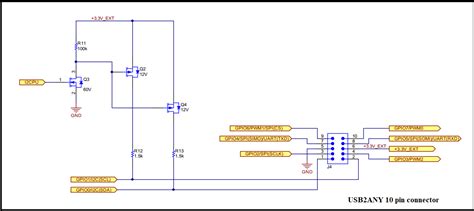 Lmk04610evm Usb2any Programmer Pin Number Mismatch And Voltage Level Clock And Timing Forum
