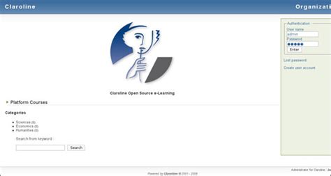 Create A Course In Claroline FastWebHost Tutorials
