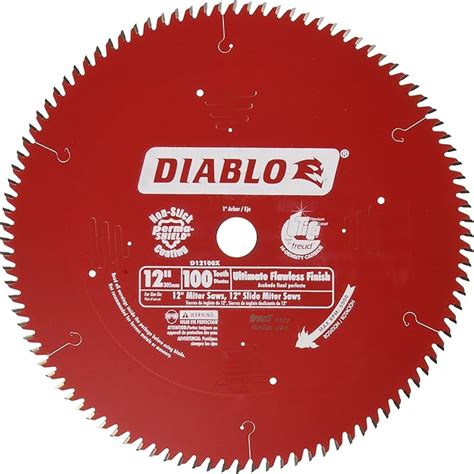Freud D12100x 100 Tooth Diablo Ultra Fine Circular Saw Blade For Wood