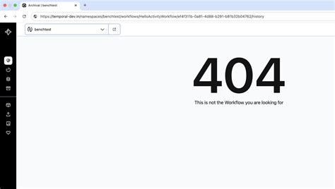 Retrieving Archived Workflow Data From S3 Via Ui And Tctl Workflow List