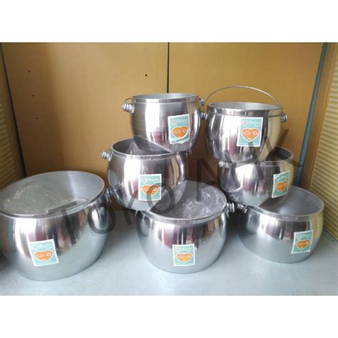 Jual Periuk Masak Nasi Rante Kasih Aluminium Shopee Indonesia