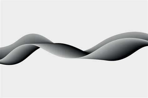 Monochrome White And Black Wave Abstract Background Suitable For Landing Page And Computer
